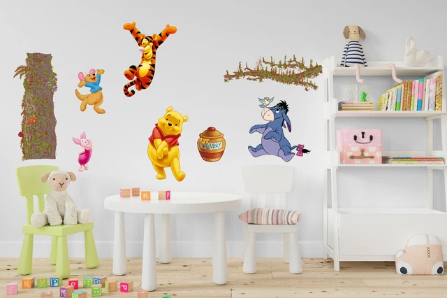 WINNIE THE POOH Characters Custom Wall Decal Decor Sticker Vinyl Decor ...
