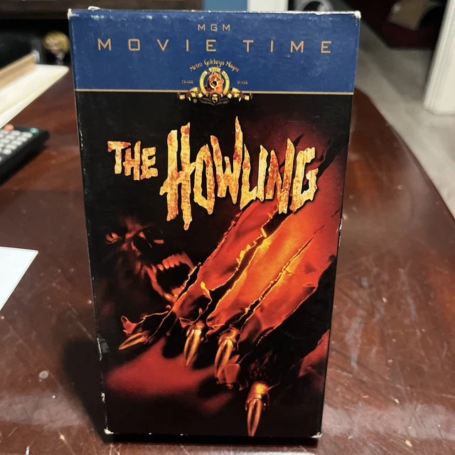 THE HOWLING VHS 1980 Horror Wolfman Werewolf Terror 2000 Press Classic ...