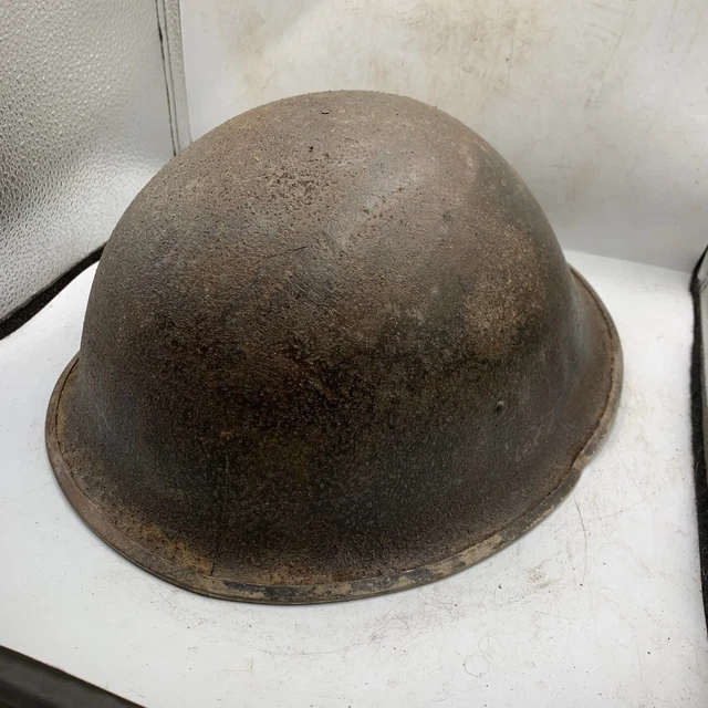 ORIGINAL WW2 BRITISH Army Turtle Combat Helmet Mk3 £34.00 - PicClick UK