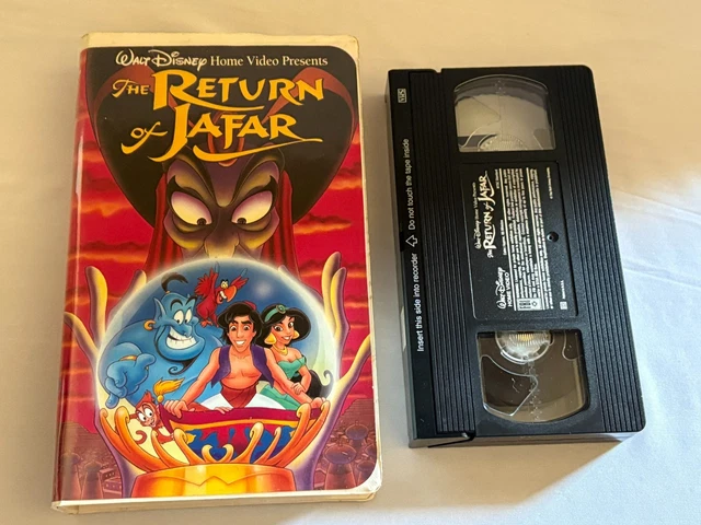 THE RETURN OF Jafar (VHS, 1994) Walt Disney Aladdin #2237 Video Tape £ ...