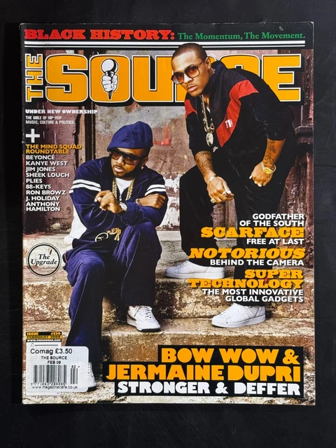 THE SOURCE HIP Hop Magazine No.229, February 2009, Scarface, Jermaine ...