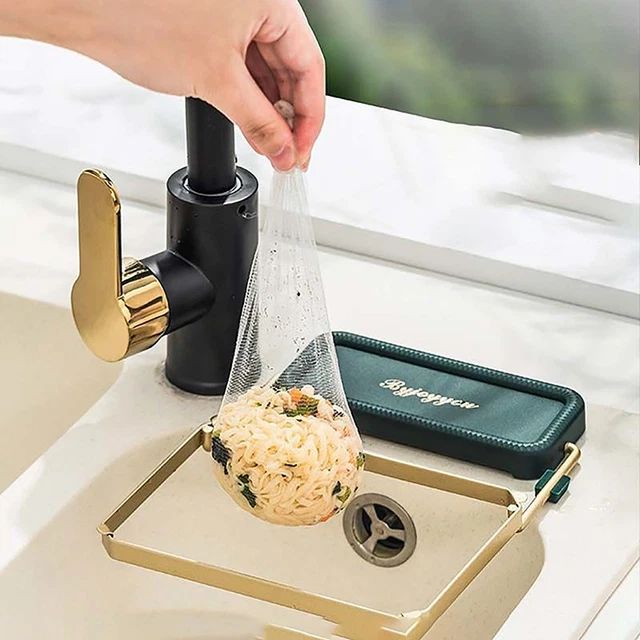 KITCHEN RESIDUE FILTER Screen Holder,Kitchen Sink Corner Drain Strainer ...