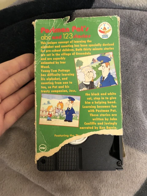 POSTMAN PAT VHS - ABC and 123 Stories Pal Video Tape Cassette ...