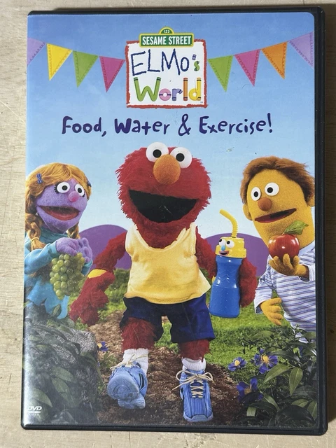ELMO'S WORLD - Food, Water & Exercise (DVD, 2005) £3.53 - PicClick UK