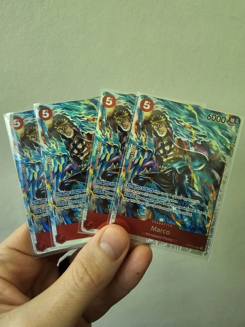 4X MARCO (OP03-013 SR) - One Piece Kartenspiel EUR 29,13 - PicClick DE