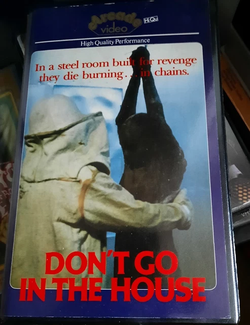 ORIGINAL PRE CERT Don't Go In The House On Videospace £95.00 - PicClick UK