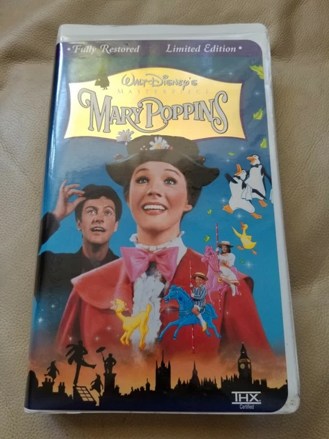 WALT DISNEY‘S MASTERPIECE Mary Poppins Vhs £4.85 - PicClick UK