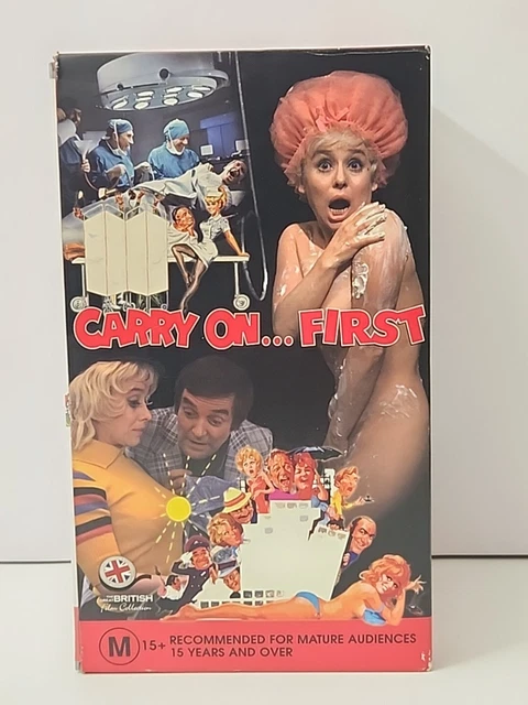 CARRY ON... FIRST Box Set VHS × 4 - RARE AUSTRALIAN RELEASE - ALL TAPES ...