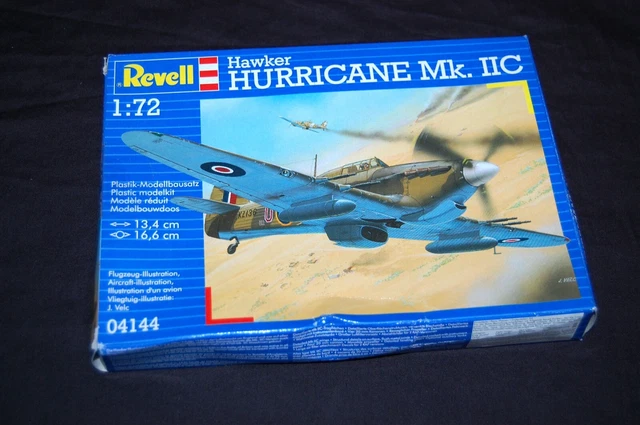 REVELL 1/72 SCALE Hawker Hurricane Mk.IIc Model Kit £4.20 - PicClick UK
