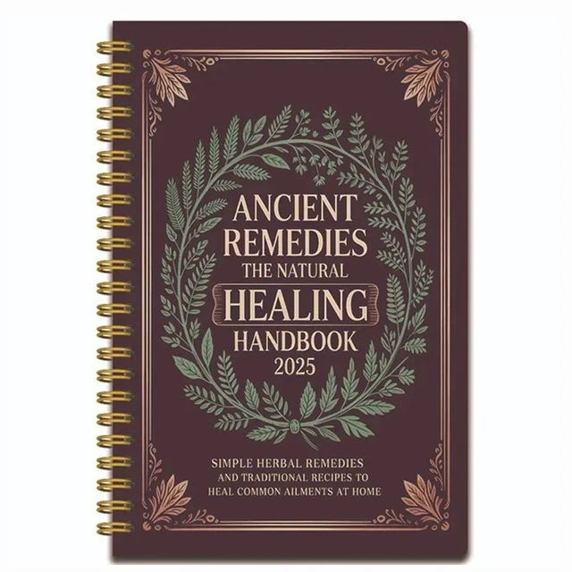 ANCIENT REMEDIES THE NATURAL HEALING HANDBOOK 2025 SPIRAL-BOUND GUIDE ...