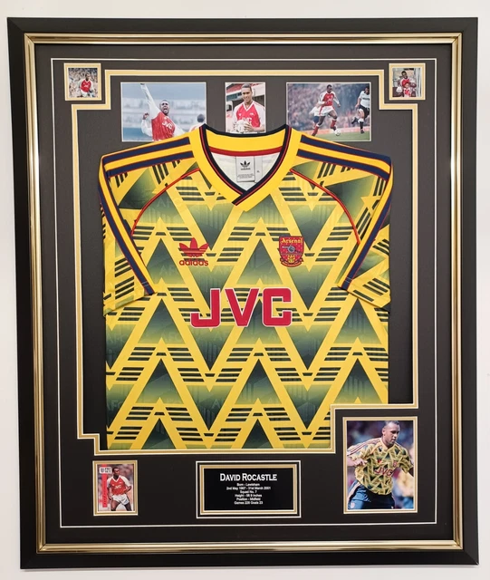 DAVID ROCASTLE AUTOGRAFATO Foto Con Maglia Autografato Display EUR 687 ...