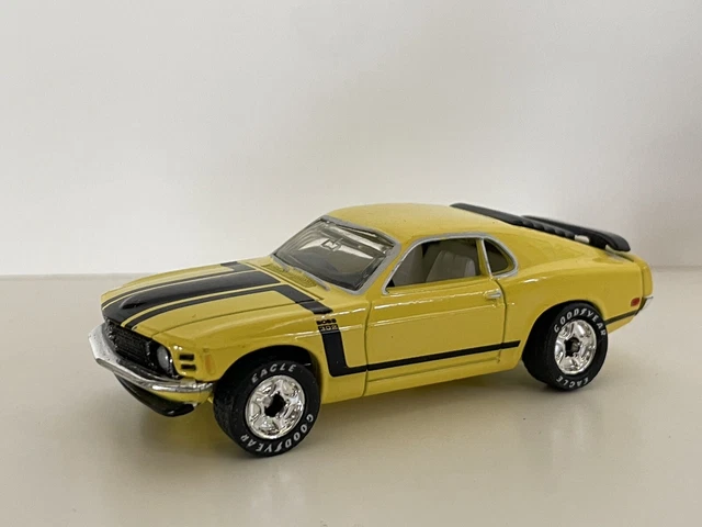 MATCHBOX PREMIERE FIRST Edition '70 1970 Ford Mustang Boss 302 jaune ...