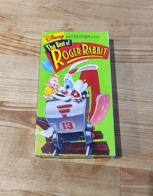 THE BEST OF Roger Rabbit (VHS, 1996) Disney - Steven Spielberg NEW ...