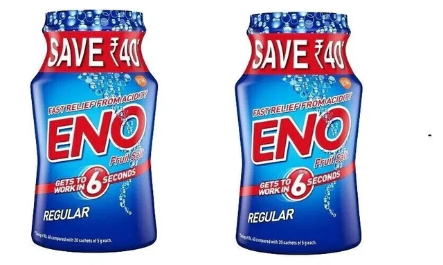 2 X 100G Eno Powder regular powder fast-relief action stomach discomfor ...