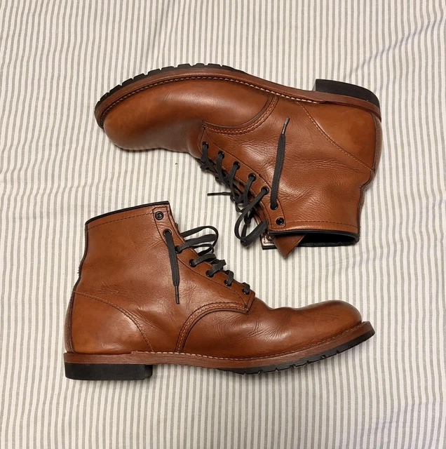 RED WING BECKMAN Boot, Style 9016, Size 12, Cigar Featherstone £145.10 ...