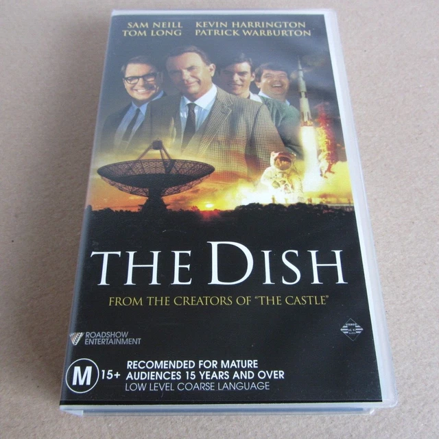 THE DISH ~ old VHS video cassette tape ~ Sam Neill ~ Australian film £5 ...