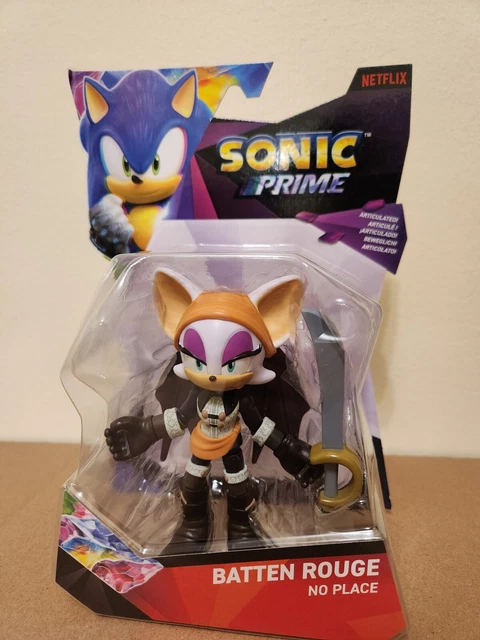 SONIC PRIME - Netflix - BATTEN ROUGE No Place - 5” Figure - Jakks ...