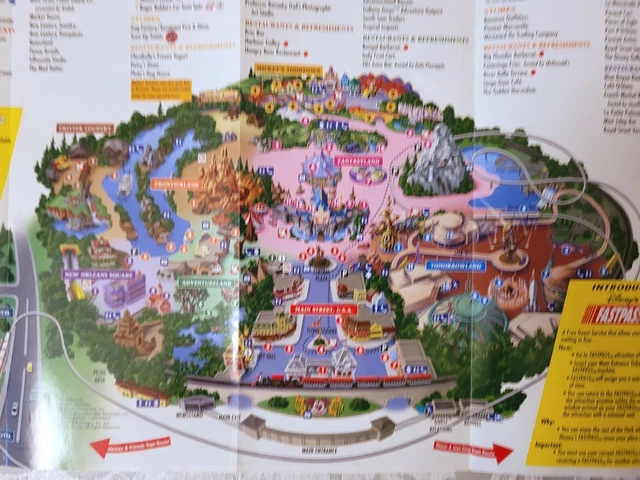 Disneyland Map