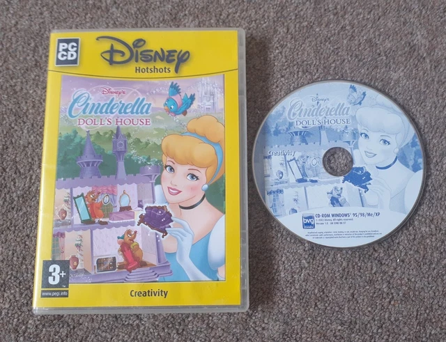 DISNEY HOTSHOTS CINDERELLA DOLL'S HOUSE PC - Windows 95/98/ME/XP £3.20 ...