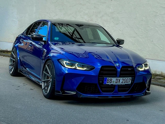 ALUMINIUM WHEELFORCE BMW M3 M4 Competition G80 G82 CF3 FF 10.5x20 11 ...