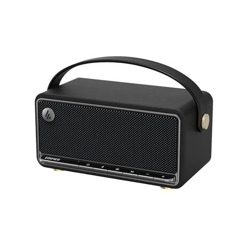 EDIFIER MP330 PORTABLE Bluetooth Compact Speaker Bluetooth USB-C Black ...