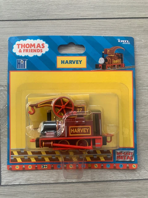 THOMAS THE TANK Engine & Friends ERTL HARVEY ZUGDRUCKGUSS NEU UND VERSIEGELT 2004 EUR 85,82 ...