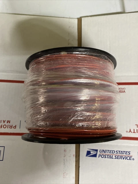 500 FT ROLL Of Solid 12 Gauge THHN Wire (orange) $97.40 - PicClick CA