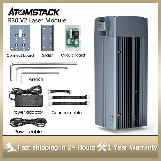 ATOMSTACK R30 V2 Infrared Laser Module Laser Head 1064nm For Laser ...