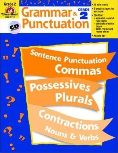 GRAMMAR & PUNCTUATION, Grade 2 Teacher Resource $6.41 - PicClick