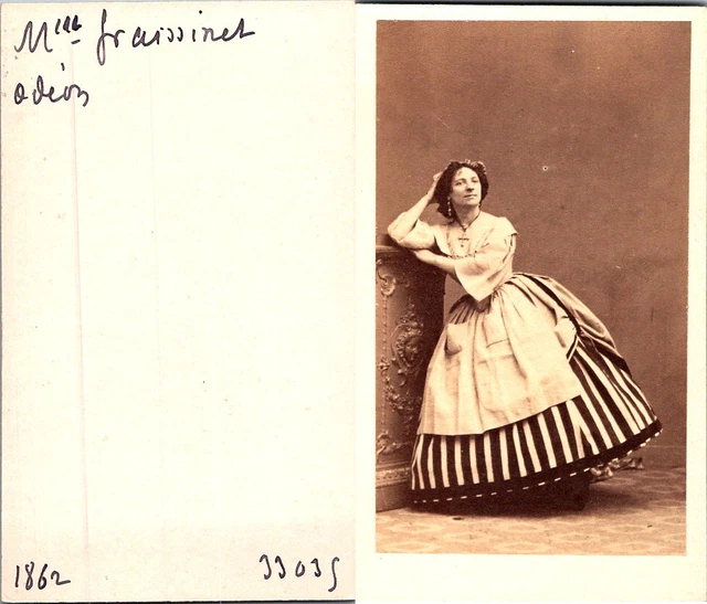ACTRESS THEATRE, THE Actress Miss Fraissinet du Théâtre de l'Odeon ...