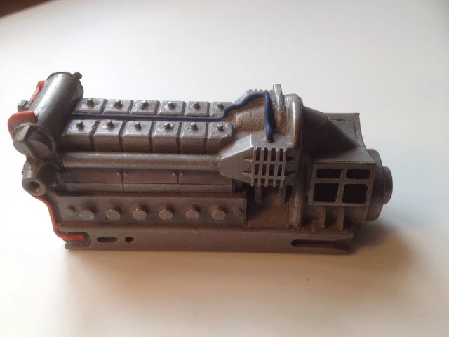 SCALECAST MODELS SULZER 12 LDA 28-C Diesel engine 4mm Scale... 00 Gauge ...