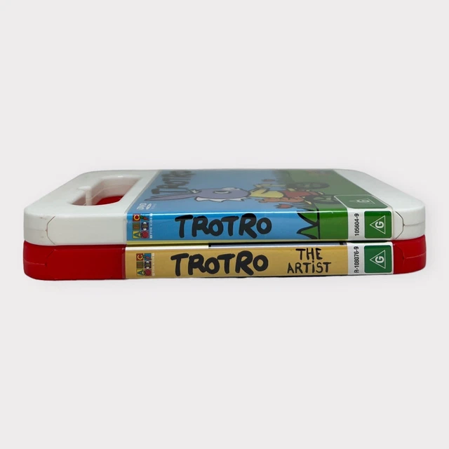 TROTRO 2X DVD Bundle - Trotro + Trotro The Artist (ABC for Kids ...