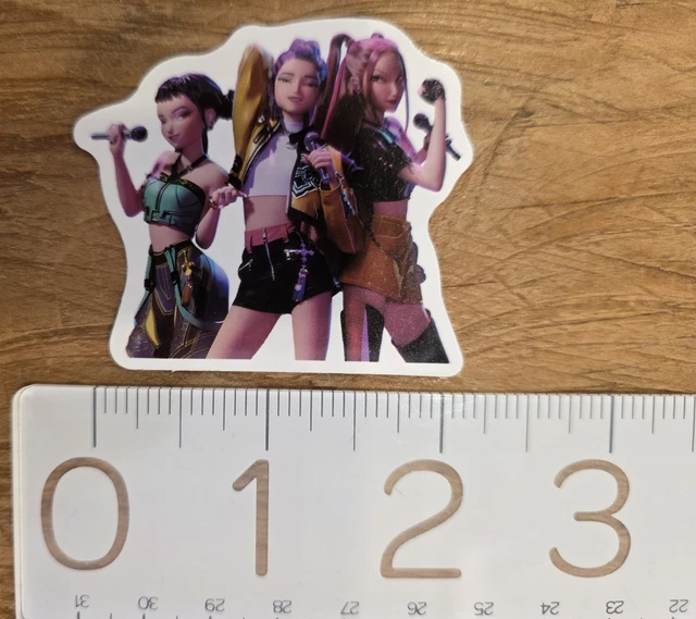 KPOP DEMON HUNTERS Sticker K-Pop Demon Hunters Decal KPDH S £0.89 ...