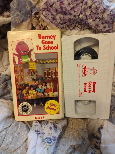 BARNEY & FRIENDS Goes to School VHS Video £4.43 - PicClick UK