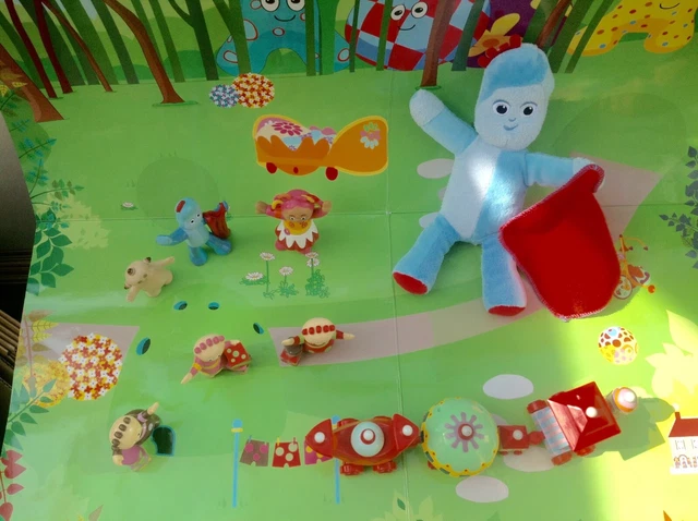 IN THE NIGHT Garden Talking Iggle Piggle Ninky Nonk Treno & Figure Set ...