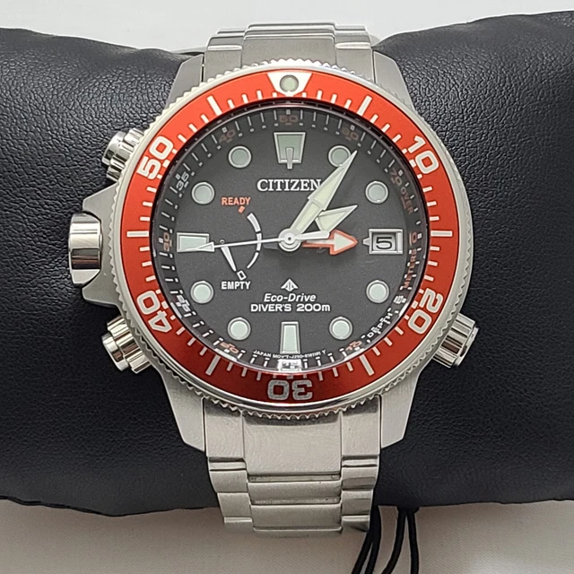 CITIZEN ECO-DRIVE PROMASTER Aqualand Orologio subacqueo da uomo 46 mm ...