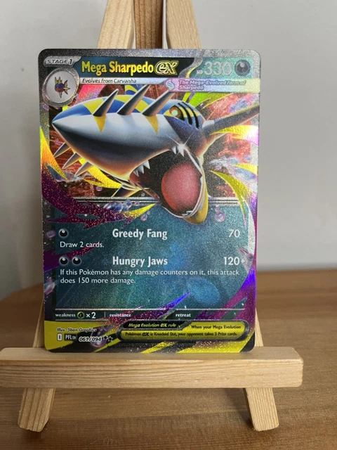 POKÉMON TCG MEGA Sharpedo EX 61/94 Phantasmal Flames #1 £2.00 - PicClick UK