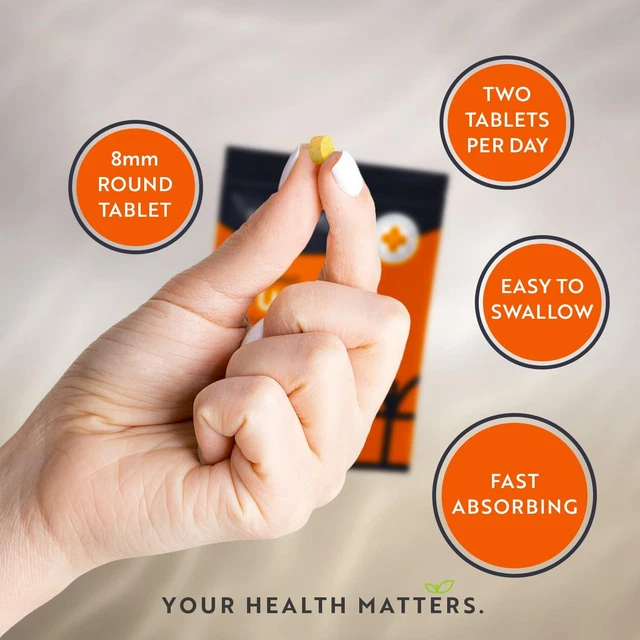 TURMERIC TABLETS 2500MG with Black Pepper Ginger & Curcumin 180 High ...