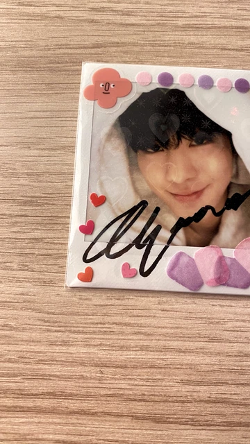 AUTHENTIC KPOP DEMON Hunters Jinu Ahn Hyo Seop Signed Autograph ...