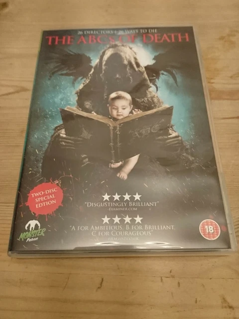 THE ABC'S OF Death - Horror DVD Film Reg 2 - special edition 2 disc £4. ...