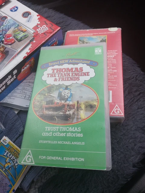 THOMAS THE TANK ENGINE & FRIENDS ~ TRUST THOMAS and Other Stories ~ VHS ...