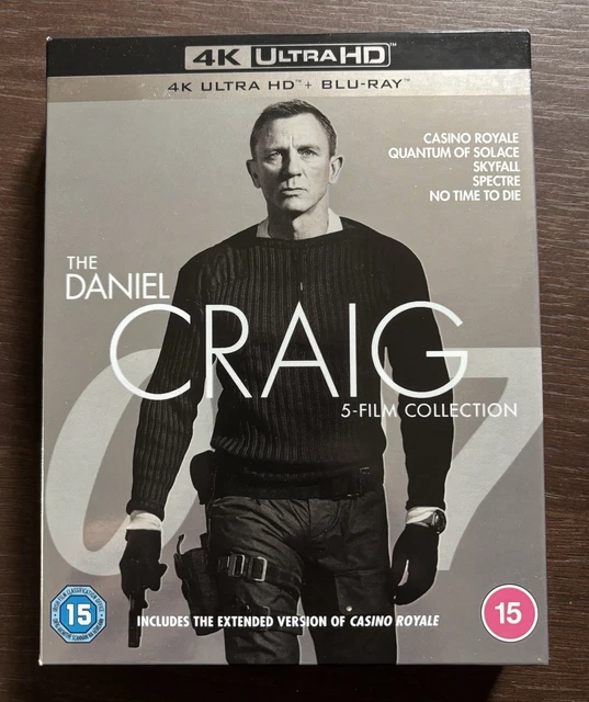 THE DANIEL CRAIG 5-Film Collection 4K UHD Blu-ray Boxset £60.00 ...