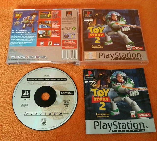 TOY STORY 2 Buzz Lightyear to the Rescue PlayStation PS1 Complete VGC £ ...
