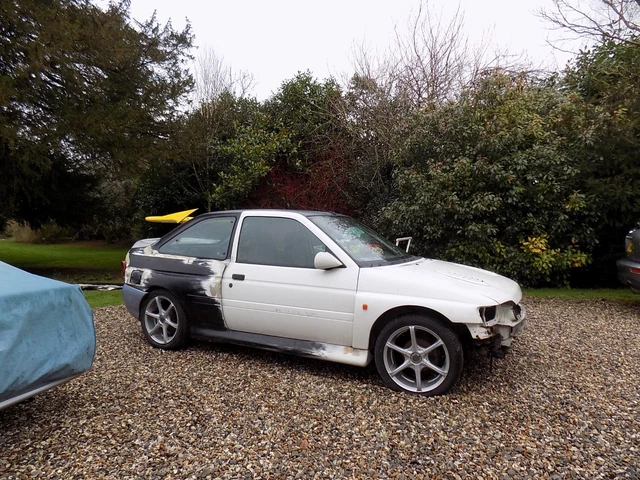 FORD ESCORT XR3I RS Cosworth replica Needs completing.1995/M Reg ...