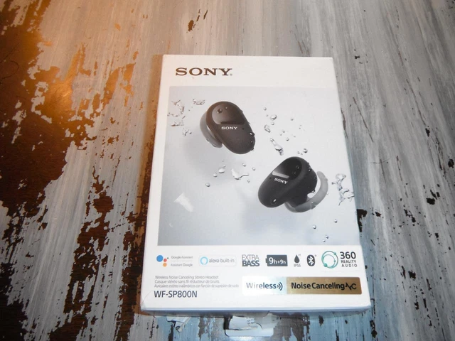 SONY WFSP800N/B AURICULARES con Cancelación de Ruido Verdaderamente ...