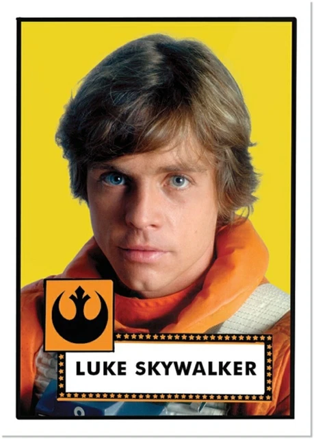 LUKE SKYWALKER 2023 Throwback Thursday Star Wars Edition Set #1 - 1952 ...