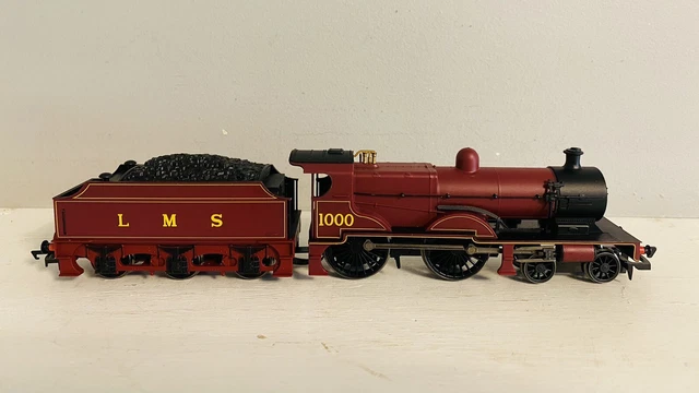 HORNBY OO GAUGE - R3063 LMS Compound No. 1000 4-4-0 Steam Locomotive ...