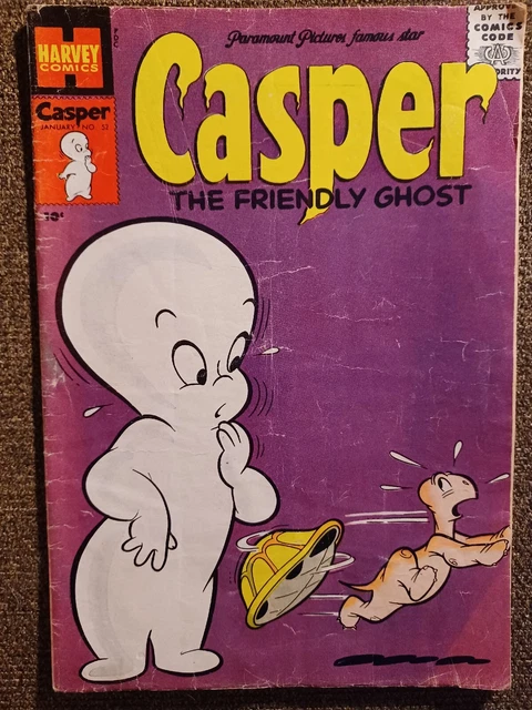 CASPER THE FRIENDLY GHOST #52 (1957, Harvey Comics) ~G/VG~ EUR 7,29 ...