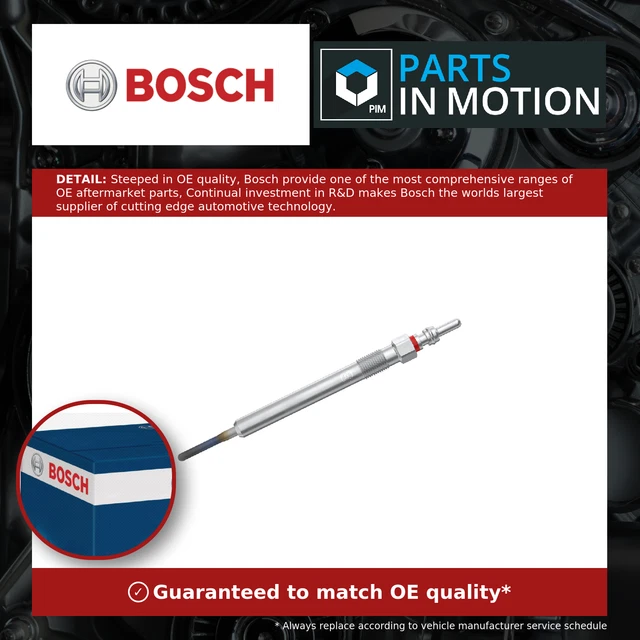 GLOW PLUGS SET 4x 0250403009 Bosch 03L963319 03L963319B 03L963319D ...