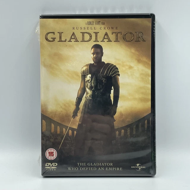 GLADIATOR [DVD] RUSSELL Crowe, Joaquin Phoenix, Oliver Reed • UK R2 ...